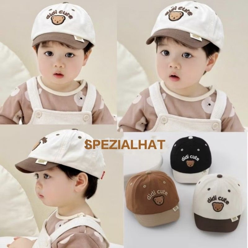 Jual Topi Anak Bordir Didi Cute / Topi Anak Lucu | Shopee Indonesia
