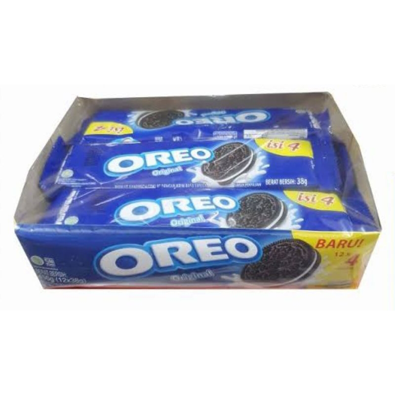 Jual Oreo 1 Box Rasa Vanilla Original isi 12 Pcs | Shopee Indonesia