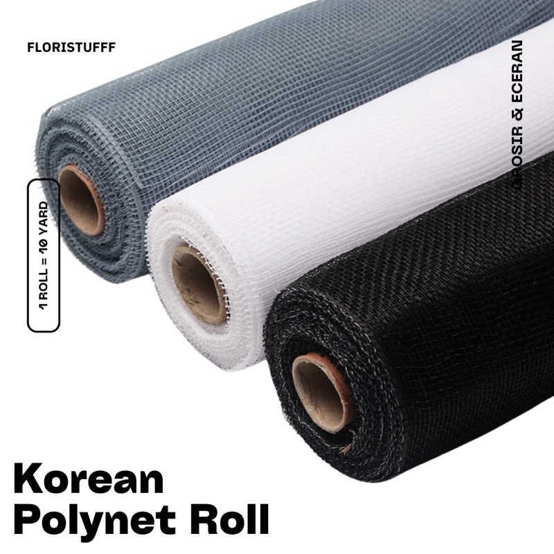 Jual 1 ROLL KOREAN POLYNET / JARING BUKET / JARING KOREA / JARING ...