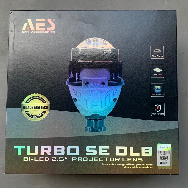 Jual Biled 2,5 Inch AES Turbo SE DLB Dual Low Beam 65-75 Watt | Shopee Indonesia