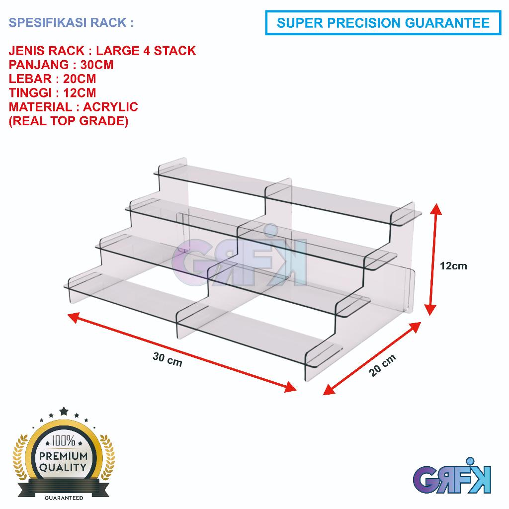 Jual RAK ACTION FIGURE / RAK MAKE UP SERBAGUNA / STAND DISPLAY AKRILIK ...