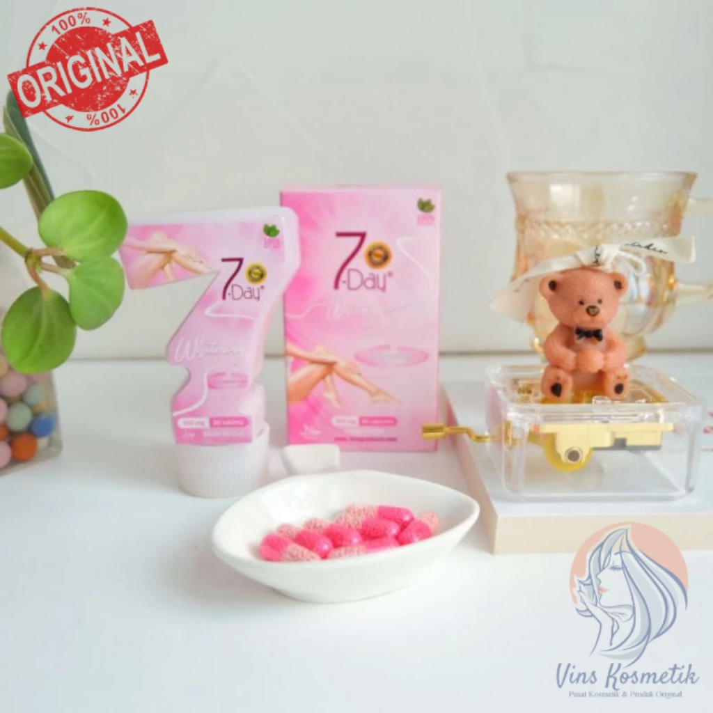 Jual [DIJAMIN ORI] 7 DAY WHITENING PEMUTIH TUBUH DAN WAJAH AMPUH ...
