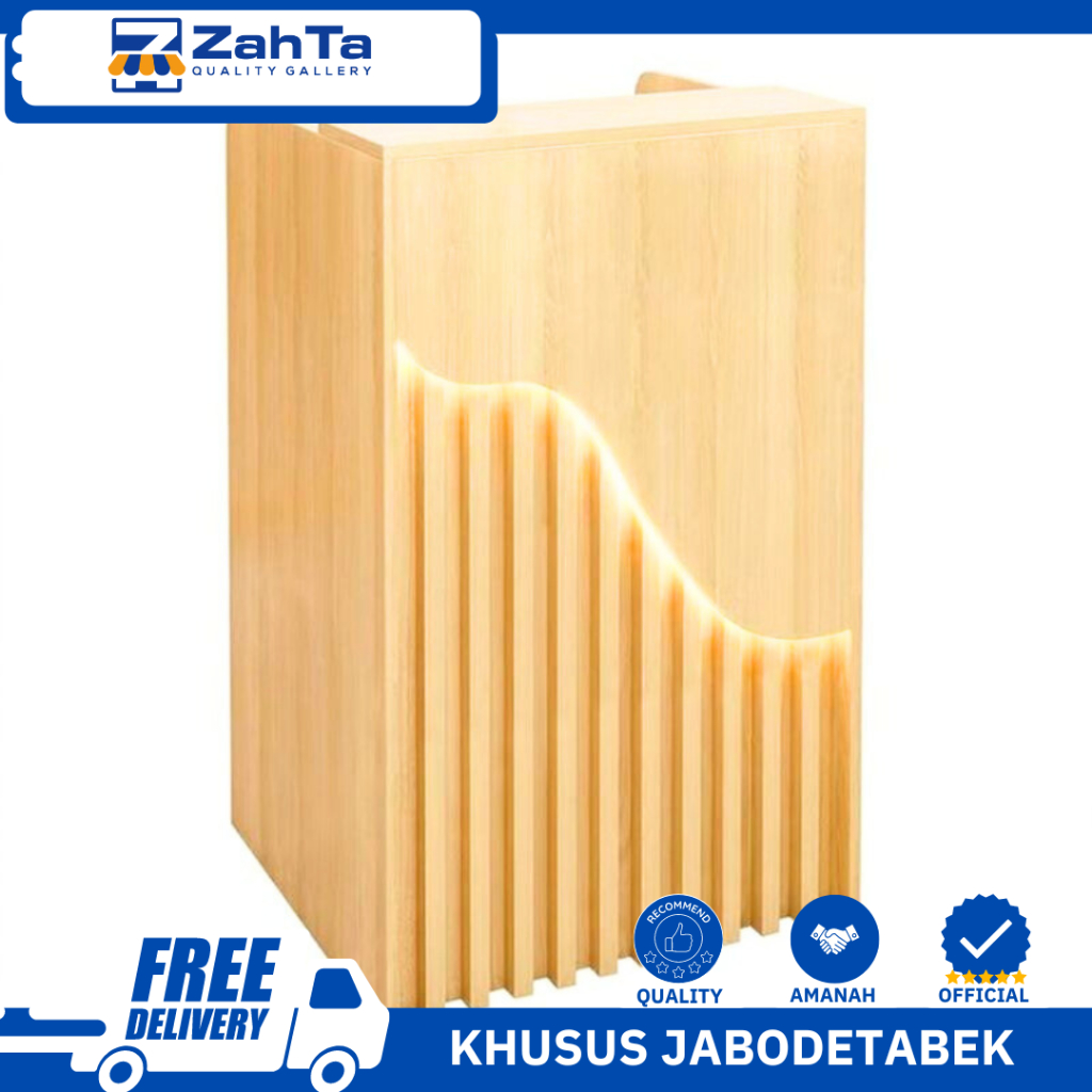 Jual ZAHTA - MEJA KASIR SINGGLE GELOMBANG/MEJA KASIR/MEJA KASIR SIMPLE ...