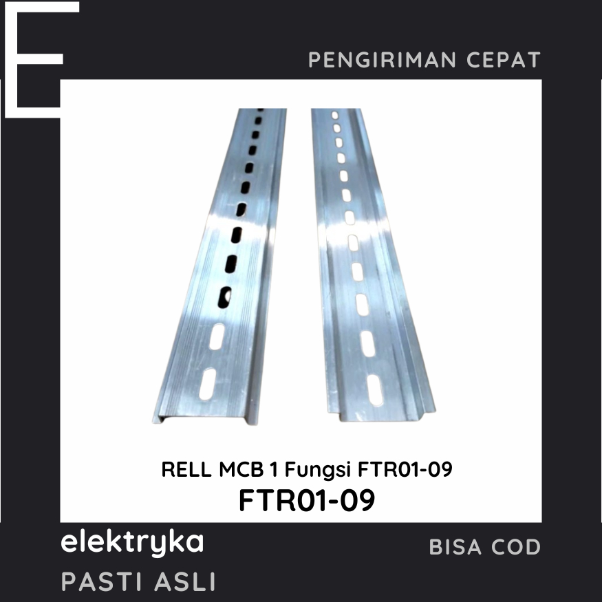 Jual FORT Rel Rell MCB Besi 1 Fungsi 1 Meter FTR01-09 | Shopee Indonesia