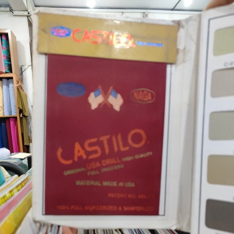 Jual Kain Drill Castilo harga per Rol | Shopee Indonesia