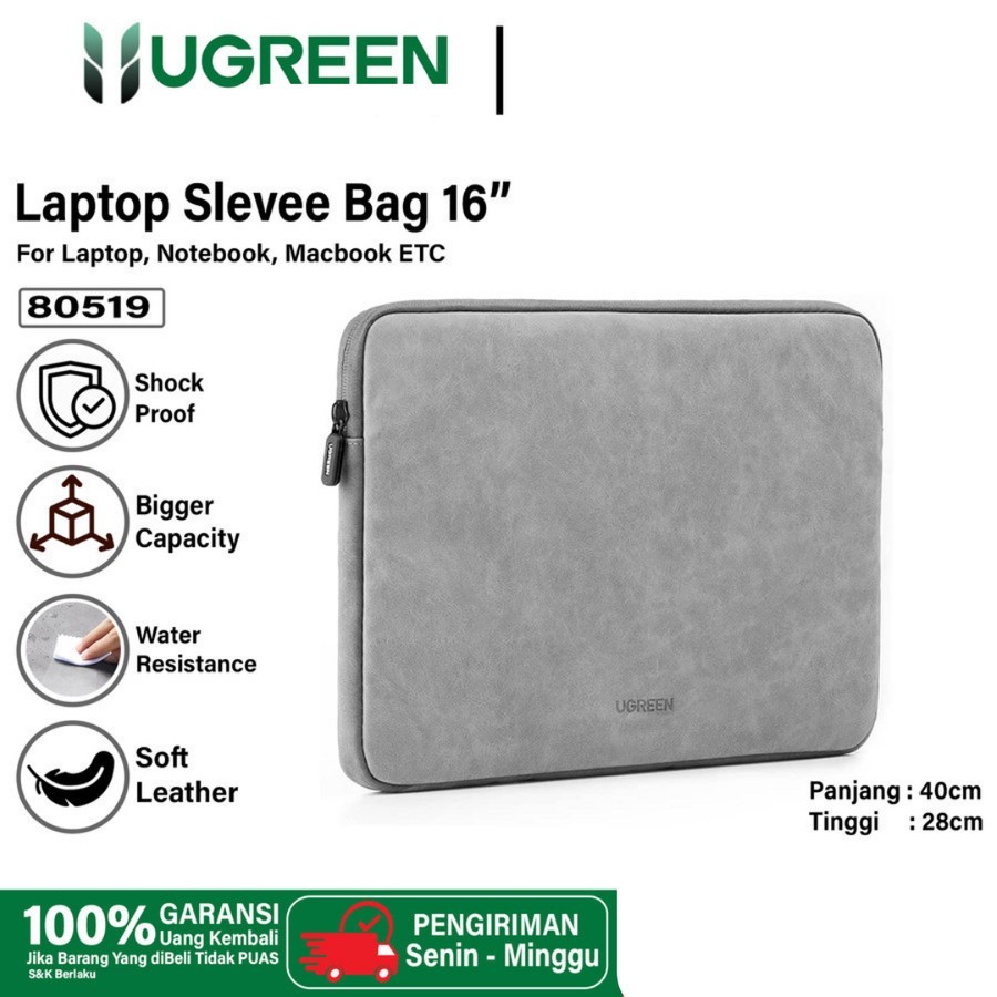 Jual UGREEN Tas Laptop Notebook Mackbook Sleeve Envelope 14 inch 20432 ...