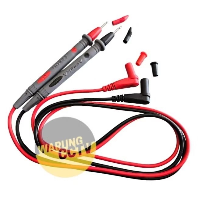 Jual KABEL MULTI TESTER JUMBO HC136 cable multitester merah hitam 1 ...