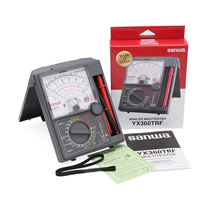 Jual MULTITESTER ANALOG SANWA YX360TRF ORIGINAL | Shopee Indonesia