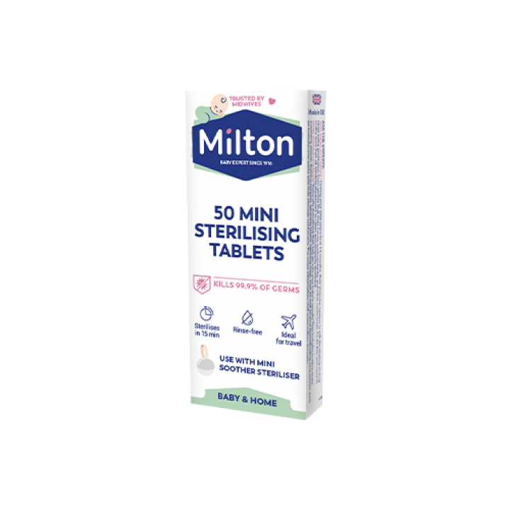 Jual Milton Mini Sterilising Tablets isi 10 tablet ( 1 lempeng ...