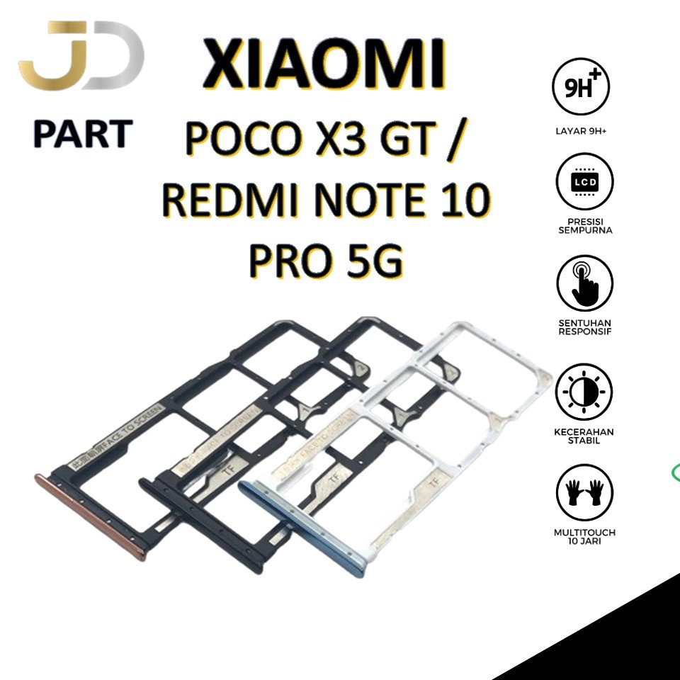 Jual SIMLOCK XIAOMI POCO X 3 GT / REDMI NOTE 10 PRO 5G BLACK ORI ...