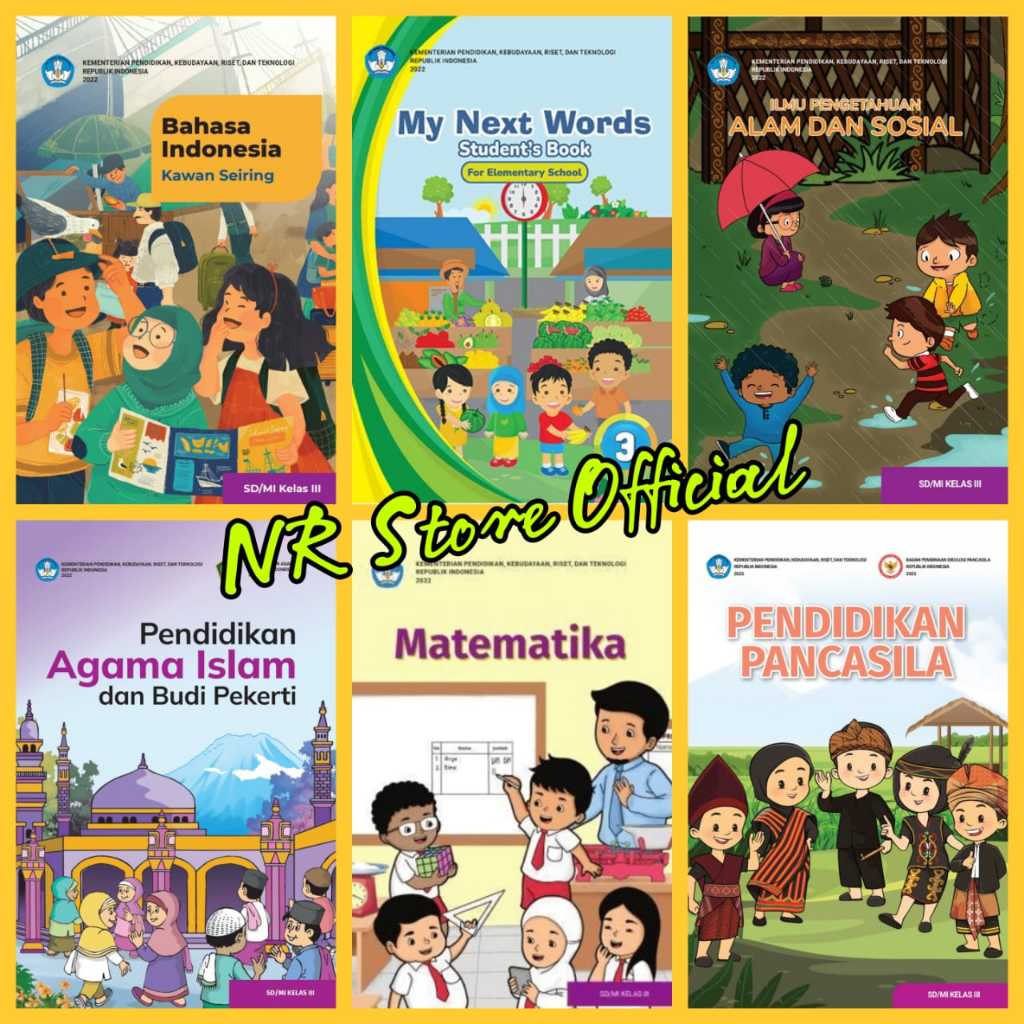 Jual Buku Paket Pelajaran Kelas 3 SD Siswa Kurikulum Merdeka Edisi ...