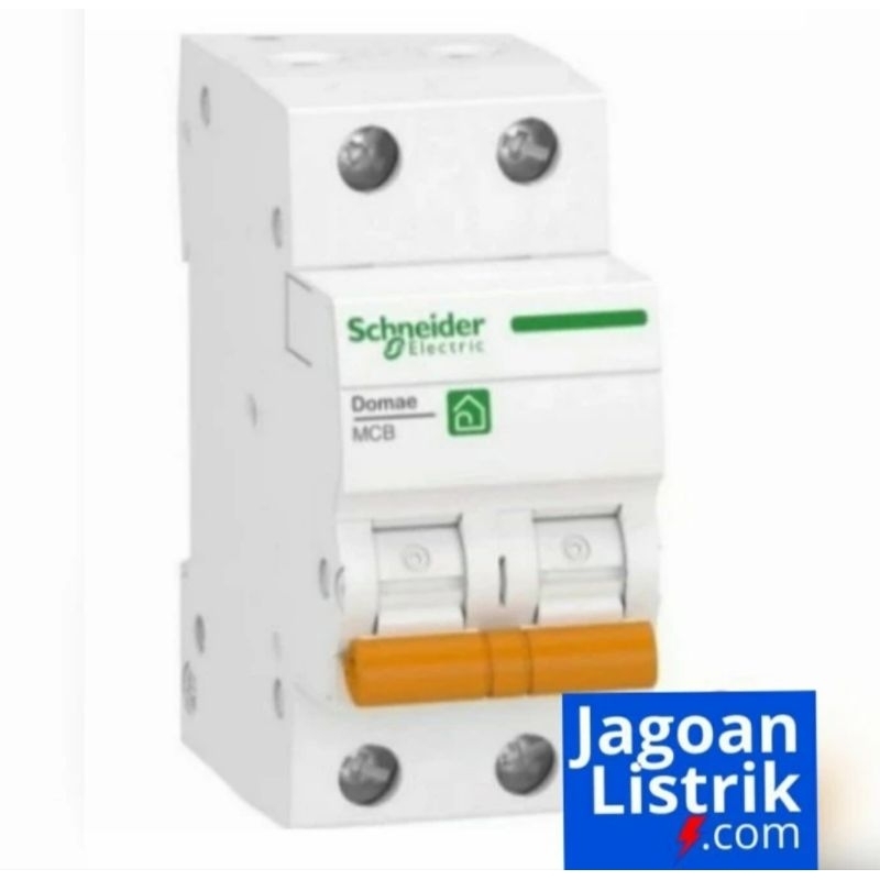 Jual MCB Domae 2P Schneider / MCB Domae 2 Pole 2A 4A 6A 10A 16A 20A 25A 32A 40A 63A Schneider ...