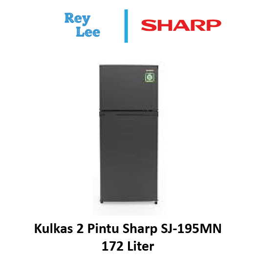 Jual Kulkas 2 Pintu Sharp SJ-195MN 172 Liter | Shopee Indonesia