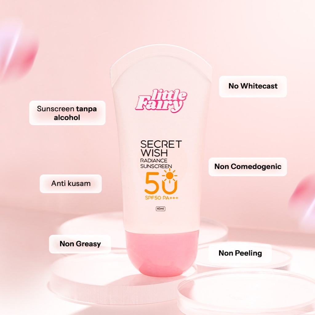 Jual READY LITTLE FAIRY Secret Wish Radiance Sunscreen SPF50 PA ...