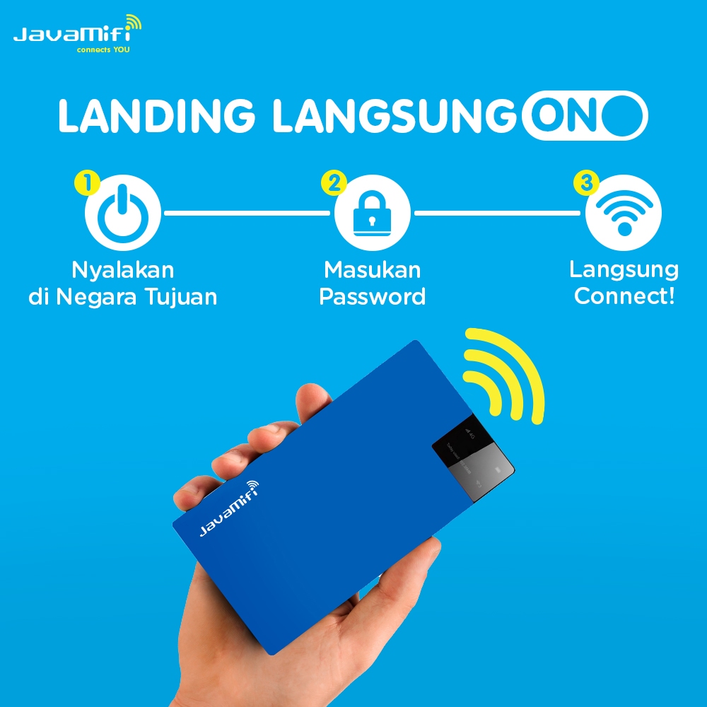 Jual Sewa Global Travel Wifi Jepang Unlimited JavaMifi 4G | Rental ...