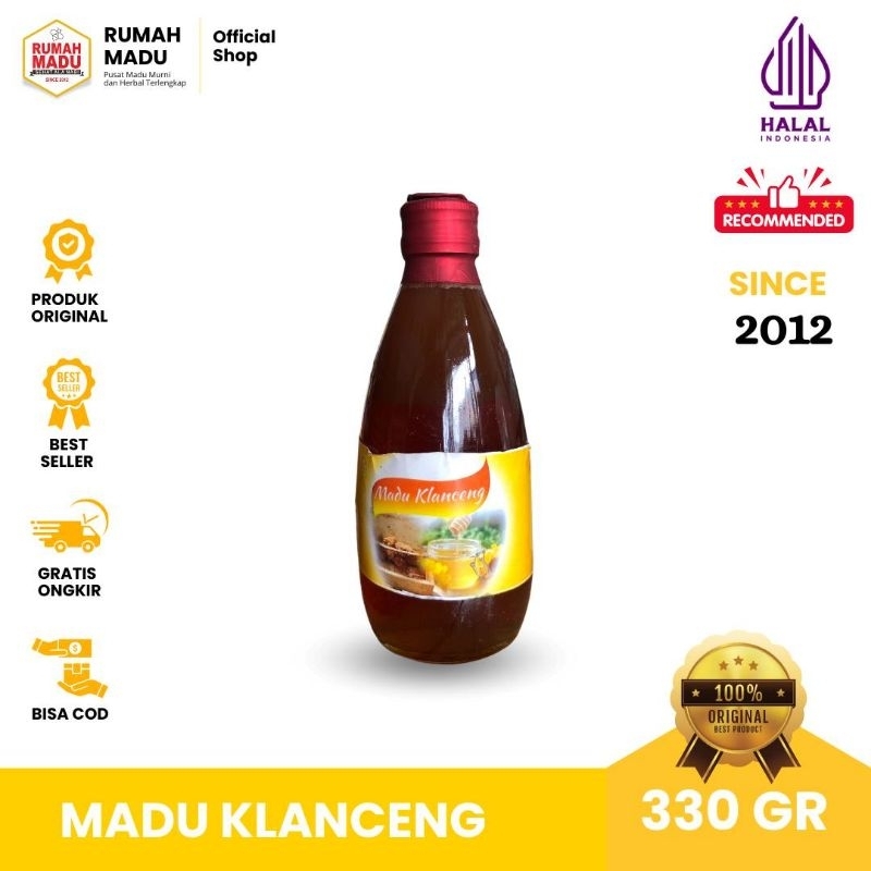 Jual Madu Hutan Murni Madu klanceng 330ml | Madu klanceng trigona Madu ...