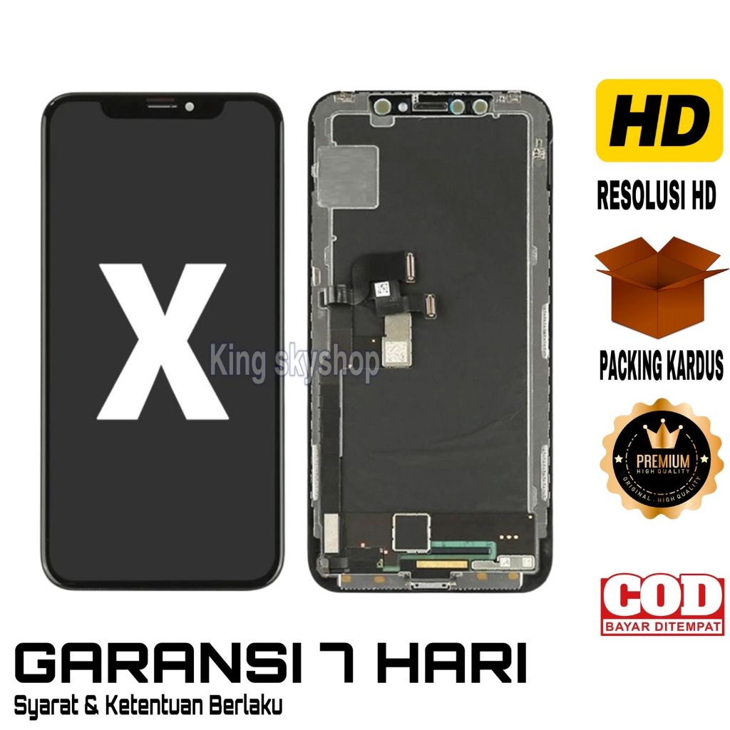Jual LCD TOUCHSCREEN IPH X IPH XS FULLSET | Shopee Indonesia