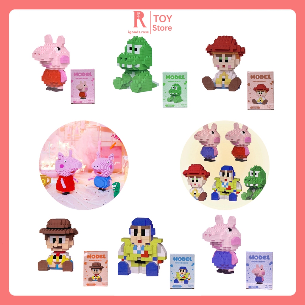 Jual igoods.rose Toy Story Building Blok Nano Mini Blocks Buzz ...