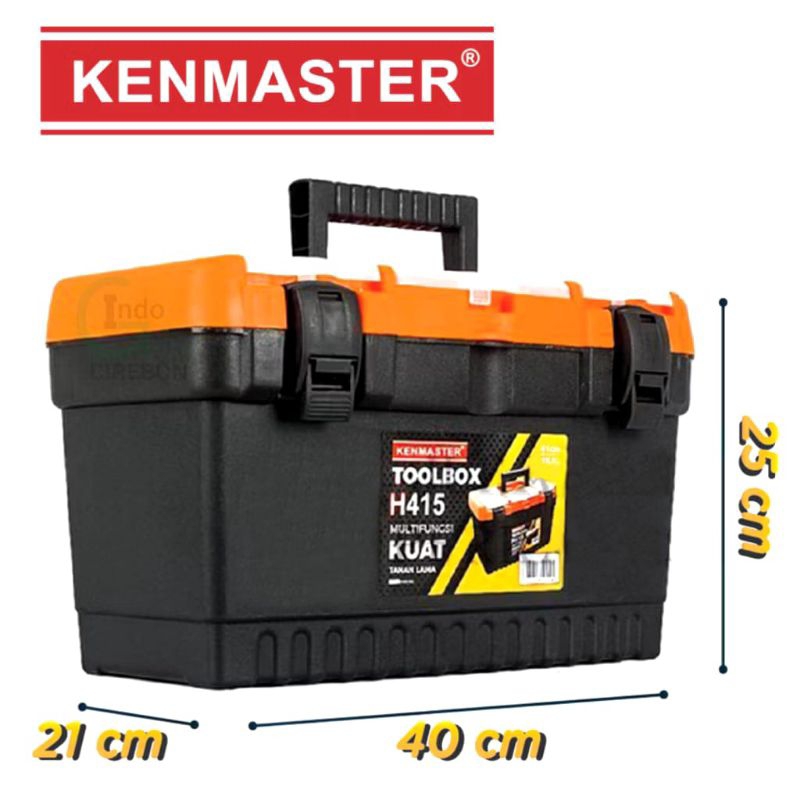 Jual kenmaster H 415 dan 18" toolbox besar tool kit box tempat kunci ...