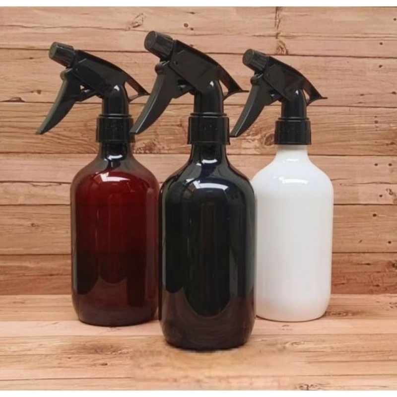 Jual BOTOL SPRAY 500ML PET TEBAL TUTUP KISPRAY HITAM/BOTOL KISPRAY BIG TRIGGER HITAM 500ml ...