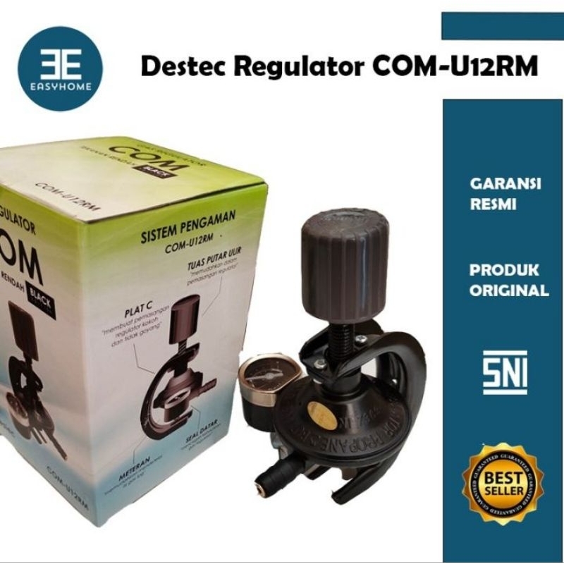 Jual REGULATOR PENGAMAN DESTEC PLUS METER ORI | Shopee Indonesia