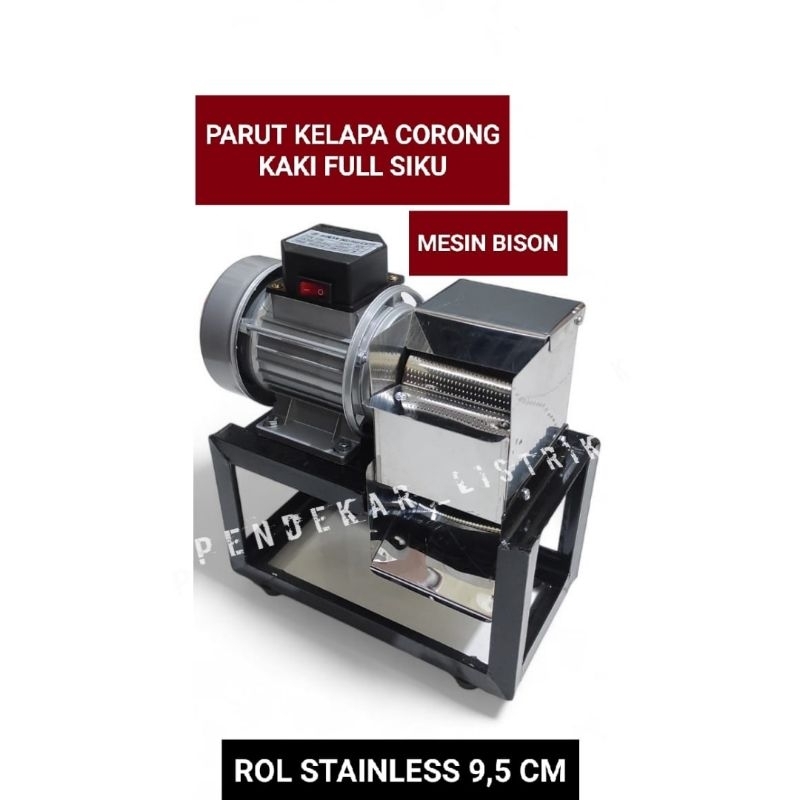 Jual MESIN PARUTAN KELAPA,SINGKONG,DLL, MESIN BISON KAKI FULL SIKU ...