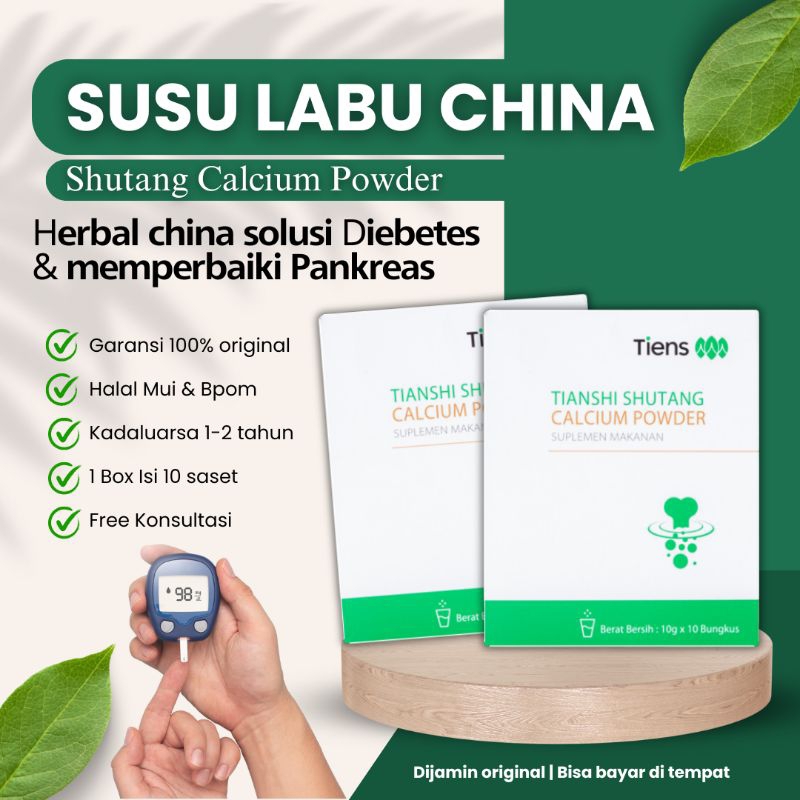 Jual OBAT CHINA DIABETES - SUSU LABU CHINA - SusuLabu Diabetes SHUTANG ...