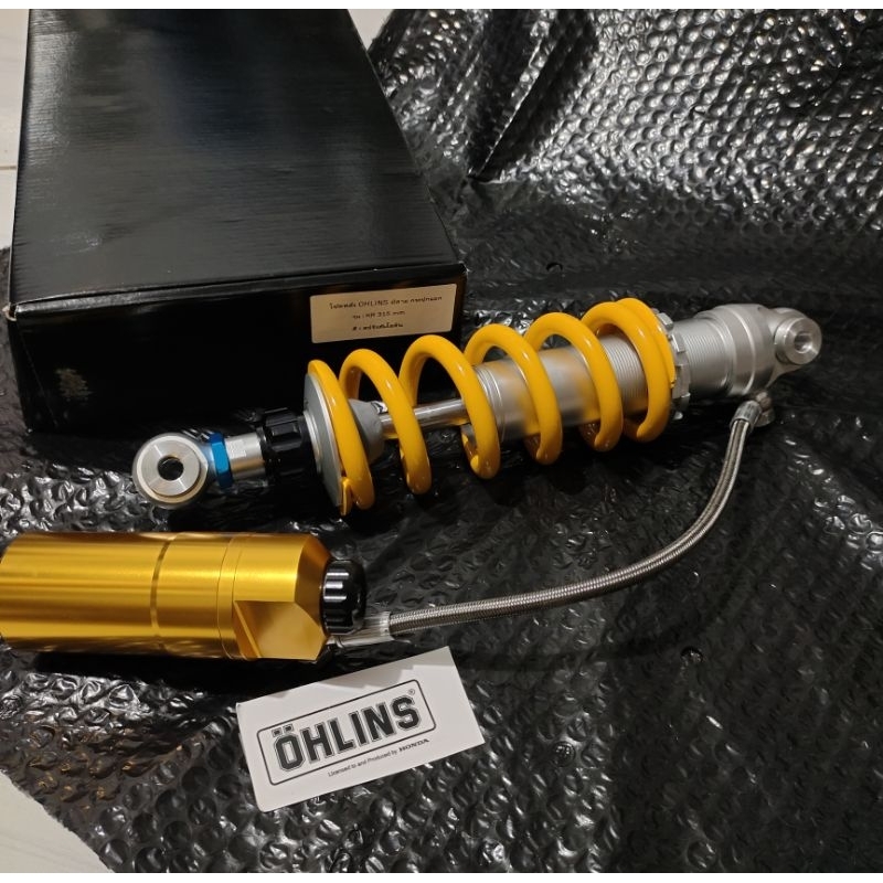 Jual shock belakang OHLINS 315mm tabung pisah ninja R SS | Shopee Indonesia