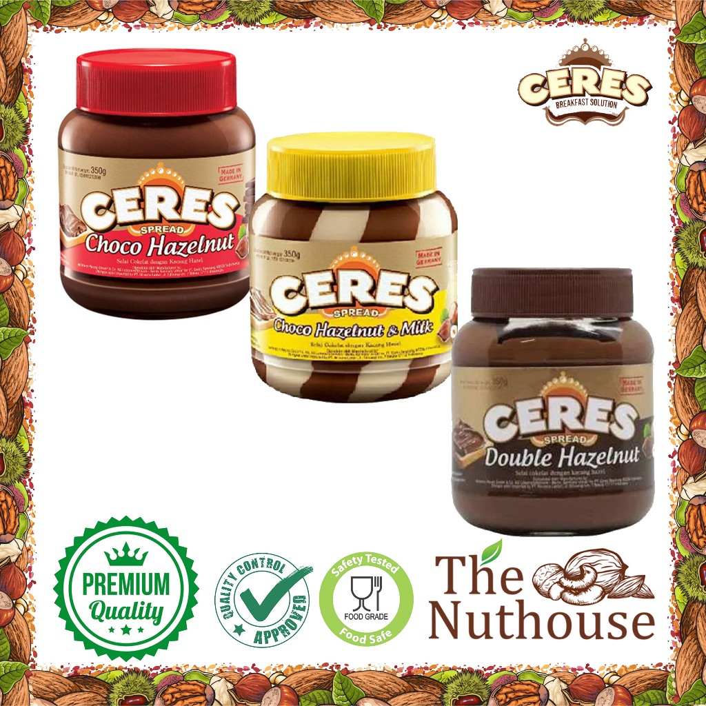 Jual Ceres Spread Choco Hazelnut / Choco Hazelnut & Milk / Double ...