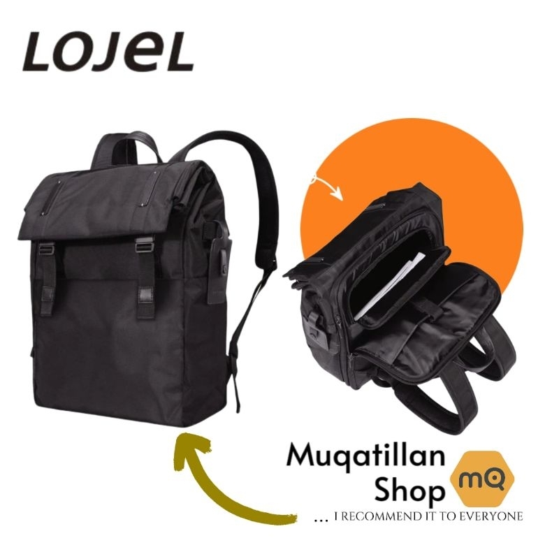 Jual Tas Backpack Lojel Urbo Kapasitas 20L Ransel Laptop 15 inch ...