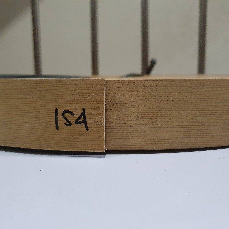 Jual Taco Edging Hpl 154 TEBAL 2mm x LEBAR 42mm Serat Urat Kayu ...