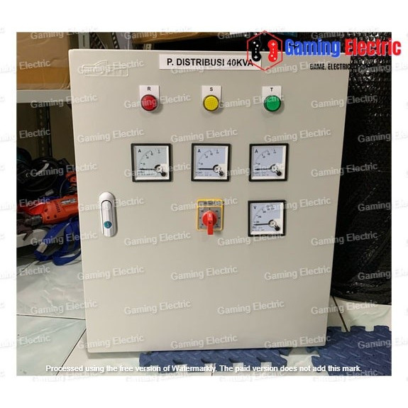 Jual Panel Distribusi 3 Phase 60A + Metering | Shopee Indonesia