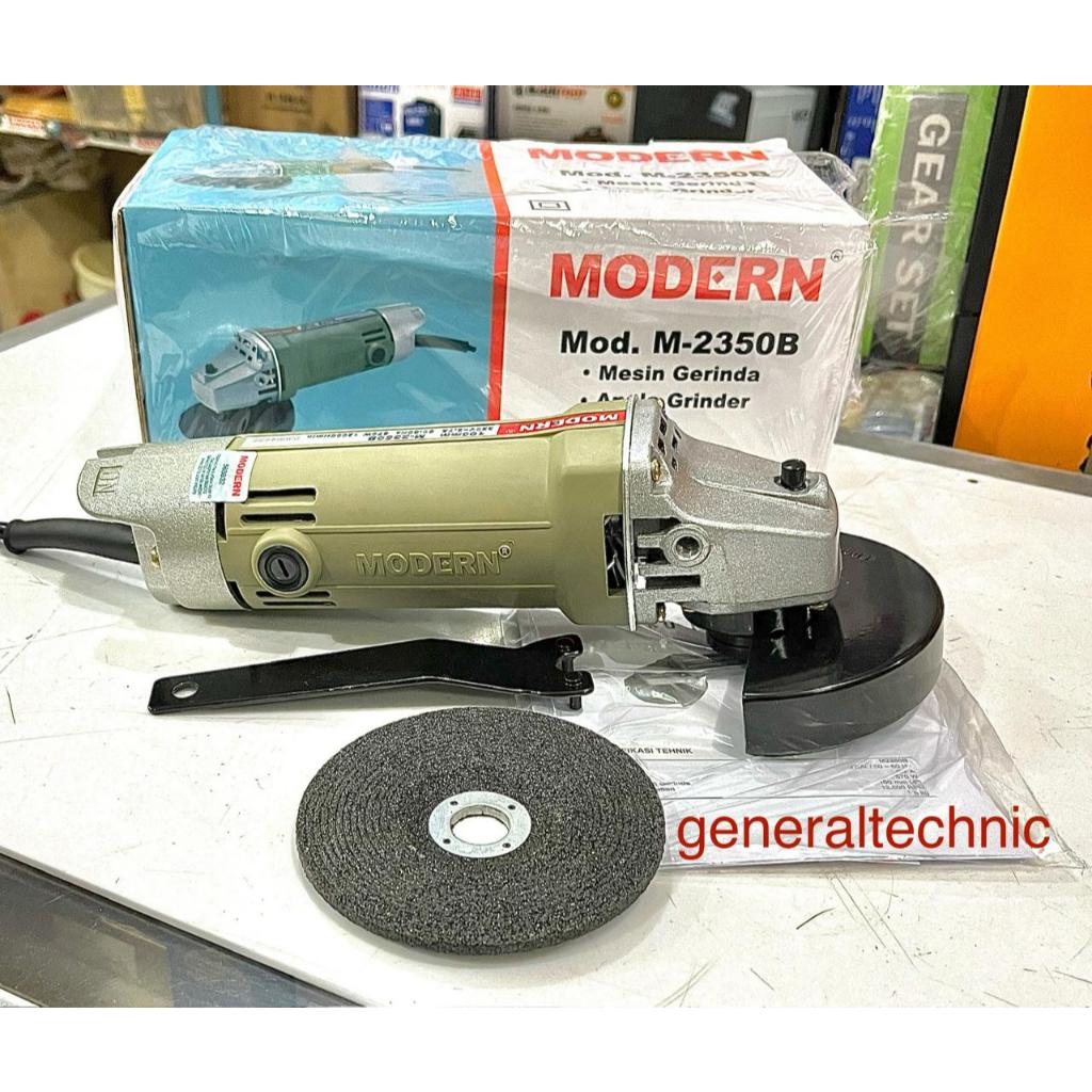 Jual Gerinda Modern M2350B Silver Grinder 4" M2350B Modern M-2350B ...