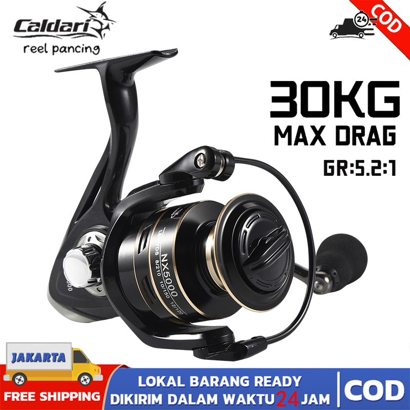 Jual Reel pancing logam penuh reel spinning mesin mancing casting ...