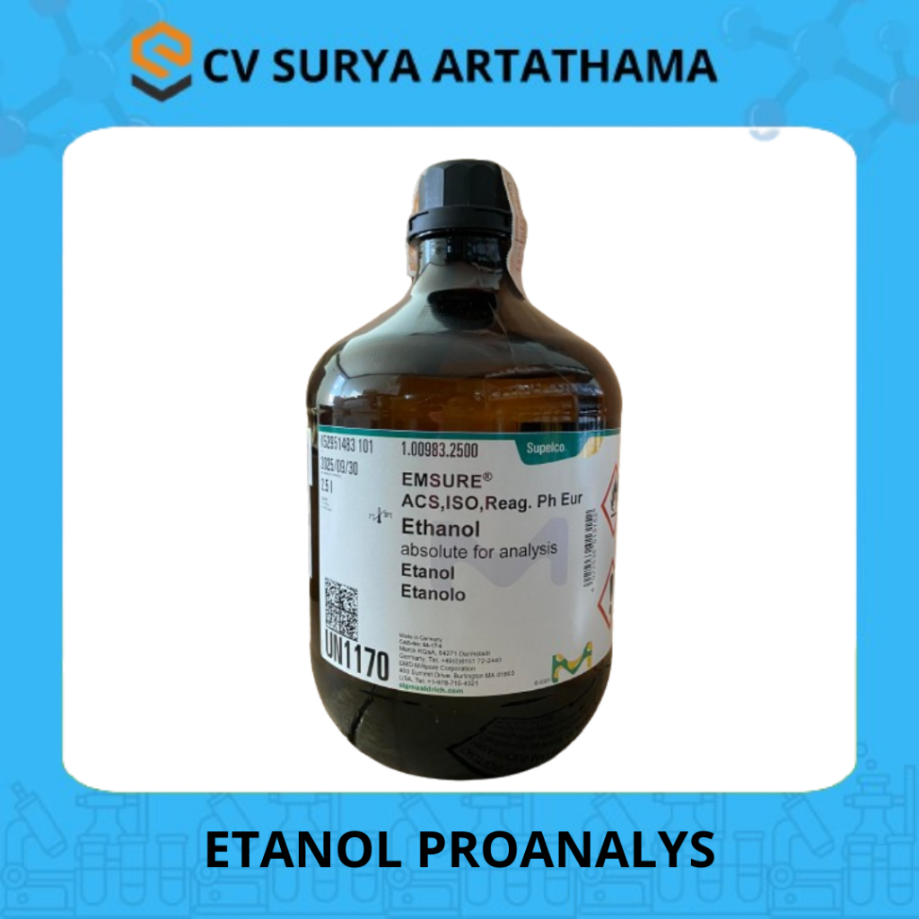 Jual Ethanol Pro Analis Merck 2,5L | Alkohol Absolute | Etil Alkohol / Etanol merck | Shopee ...