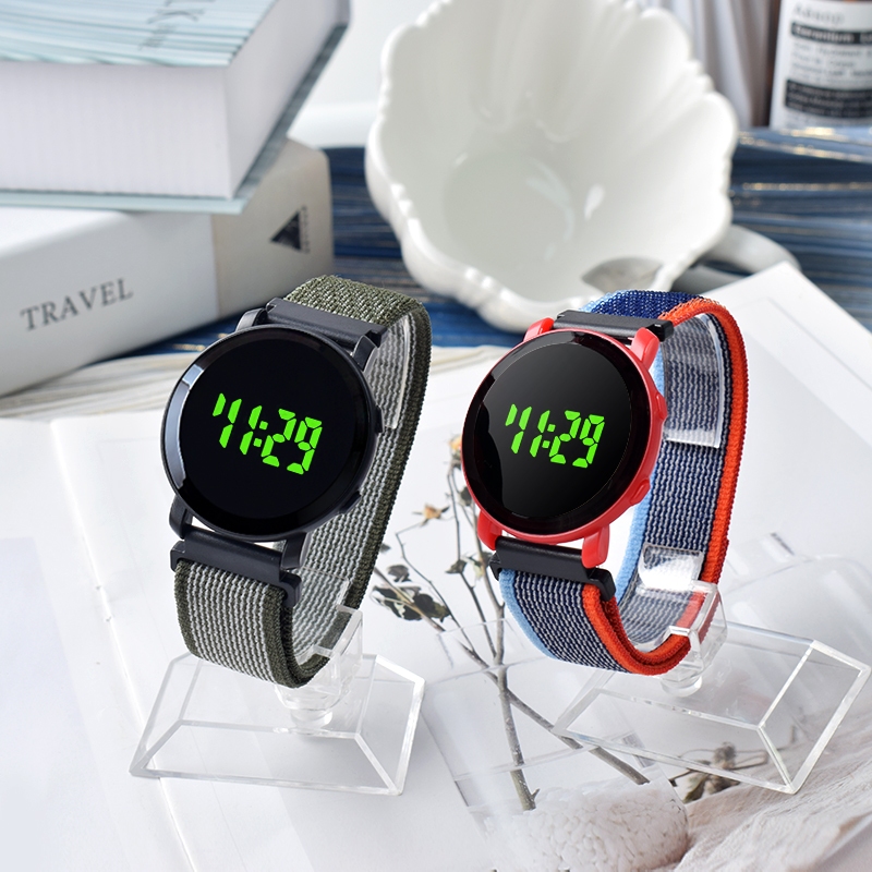 Jual J206 Jam Tangan LED Model Bulat Jam Tangan Digital Pria Wanita ...