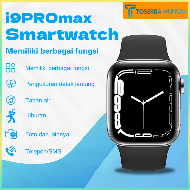 Jual 【 COD】Samsung SmartWatch i9 PRO MAX NFC GPS Android iphone Smart ...
