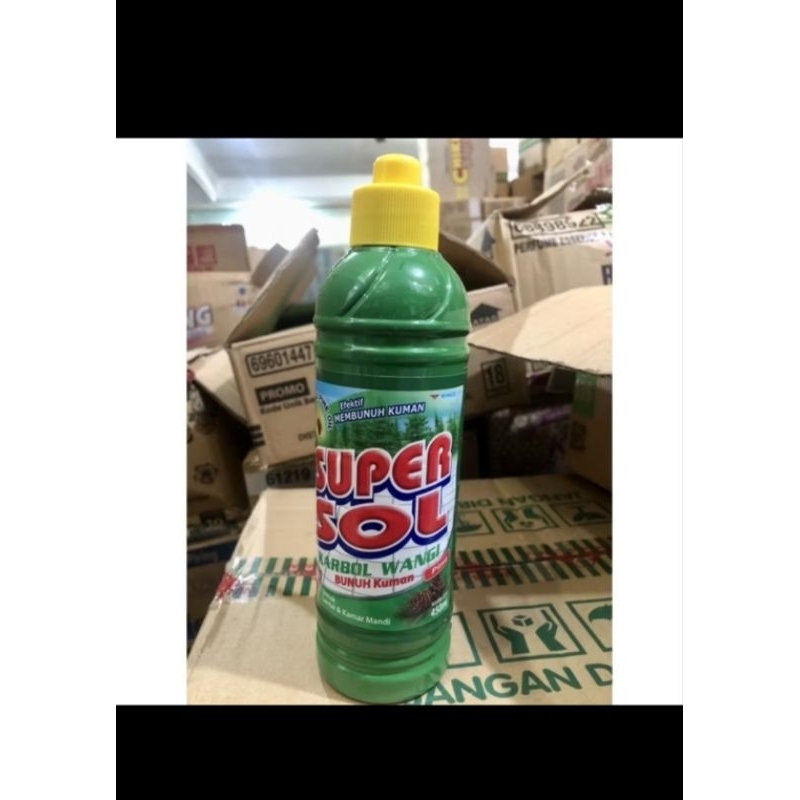 Jual BOTOL SUPER SOL karbol wangi 450 ml | Shopee Indonesia