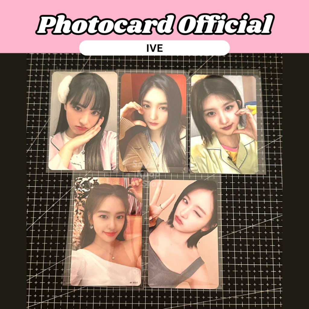 Jual [ READY ] Photocard Official IVE - yujin liz leeseo wonyoung gaeul rei - pob pc starriver ...