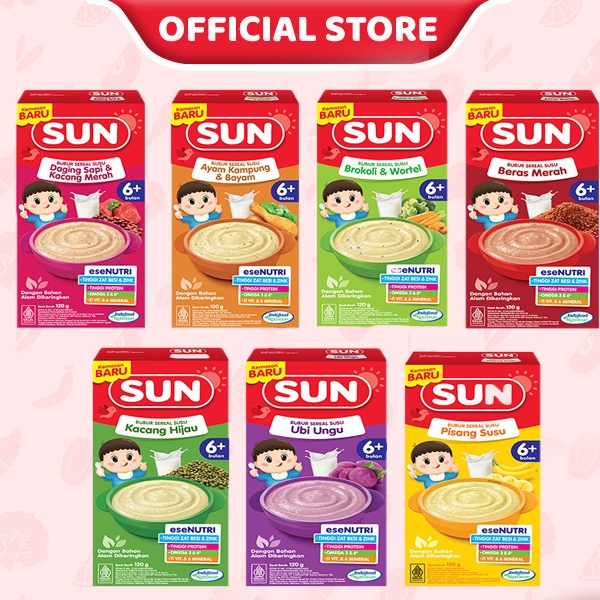 Jual Sun Bubur Bayi 0-6 Bulan Terlengkap & Harga Terbaru Juni 2026 ...