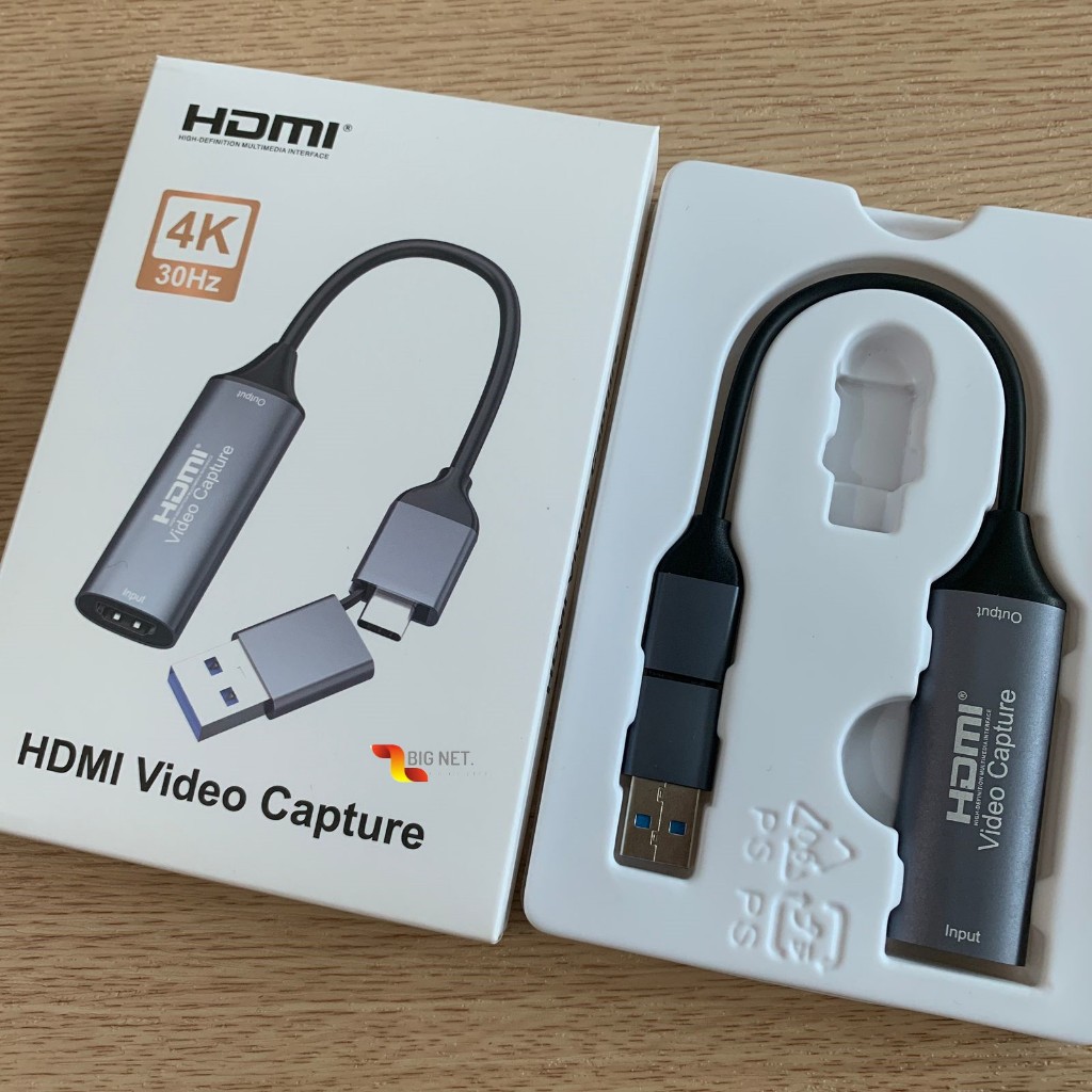 Jual HDMI VIDEO CAPTURE- TYPE C (USB C)+USB3.0 converter 2in1#HDMI ...