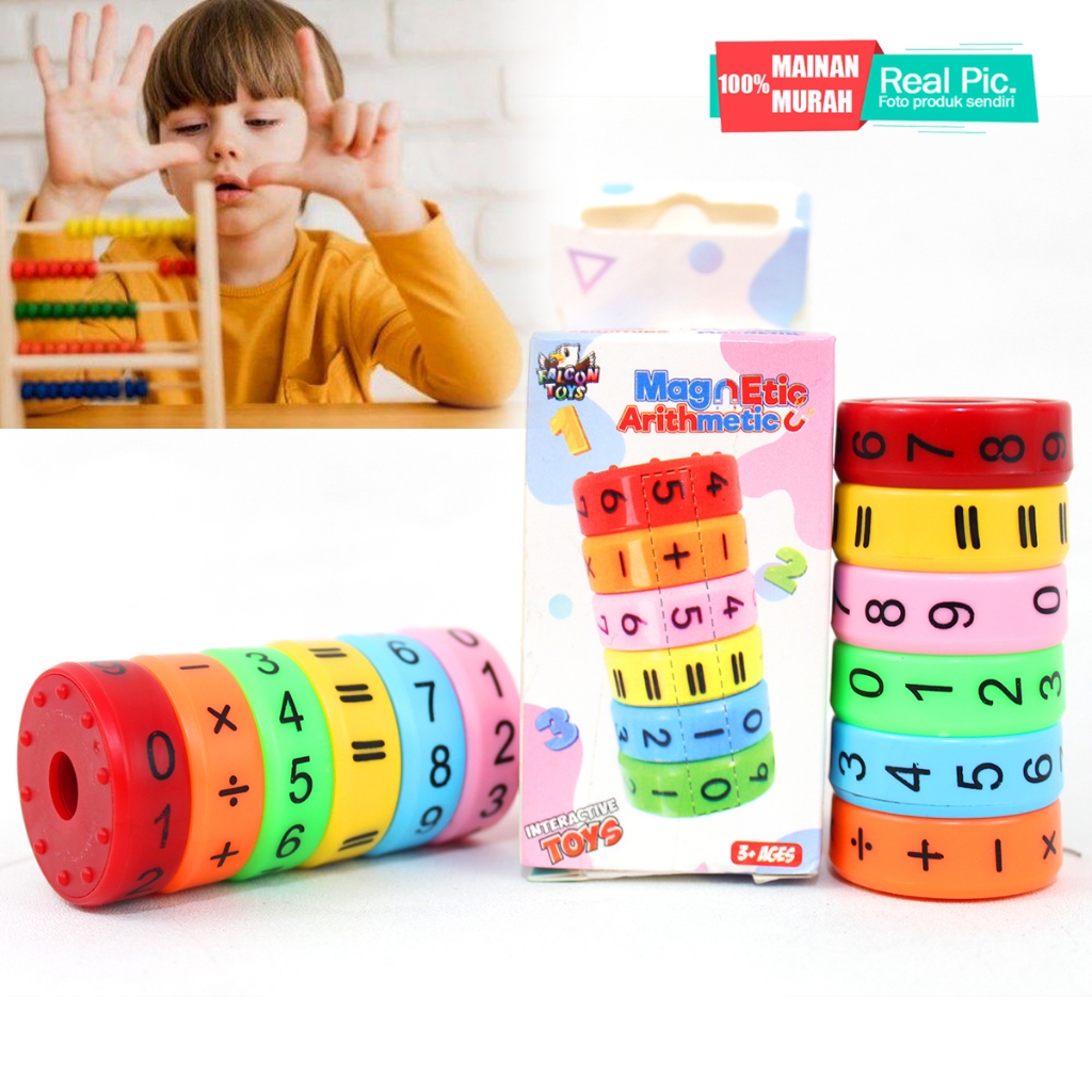 Jual MAINANKEI MAINAN MAGNETIC ARITHMETIC KALKULATOR MAGNET AR70 MAINAN ...