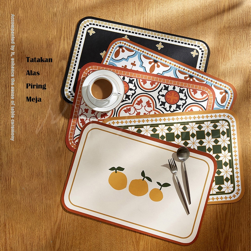 Jual Mi.more Tatakan Alas Piring Meja Makan Anti Panas Dinner Table Mat ...