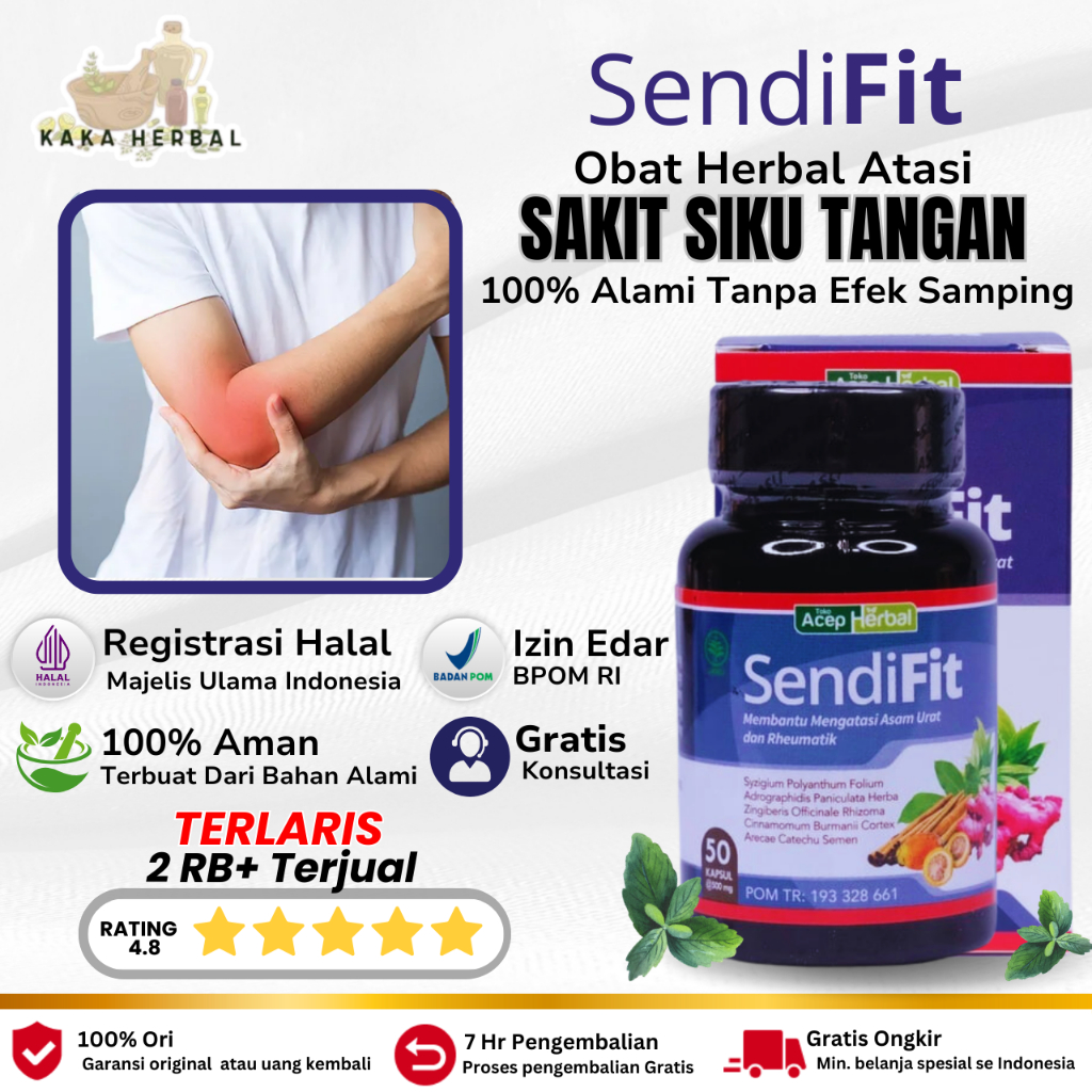 Jual Kaka Herbal - Obat Nyeri Siku Tangan, Nyeri Tulang Sikut, Siku ...