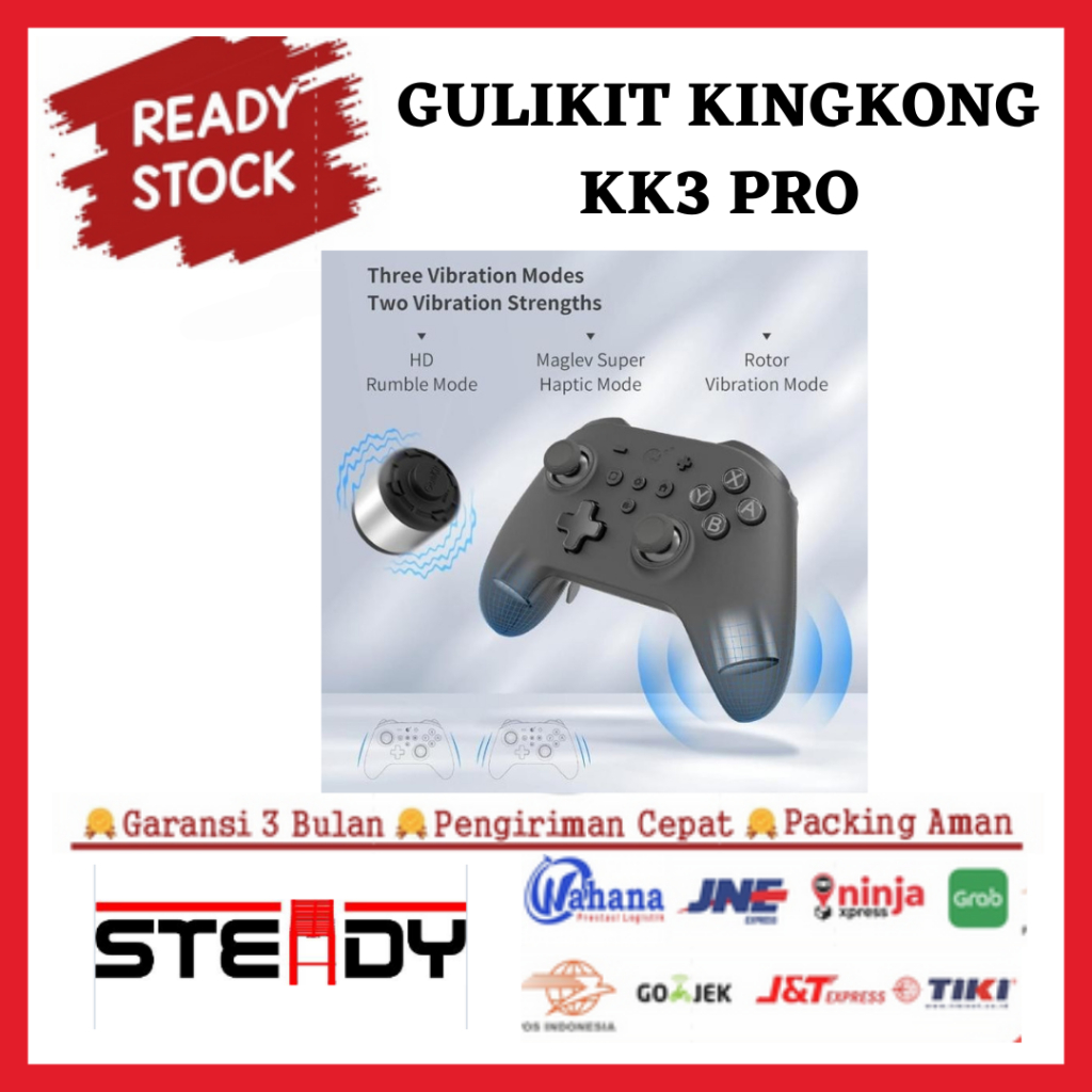 Jual Gulikit Kingkong KK3 Pro Blutooth Wireless Controller Switch ...