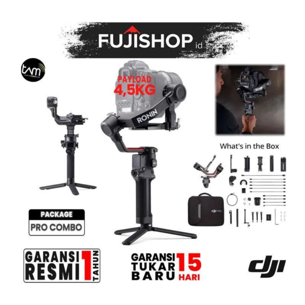 Jual DJI RS2 DJI RS 2 Pro Combo DJI Ronin RS2 Gimbal Stabilizer Kamera Garansi Resmi | Shopee ...
