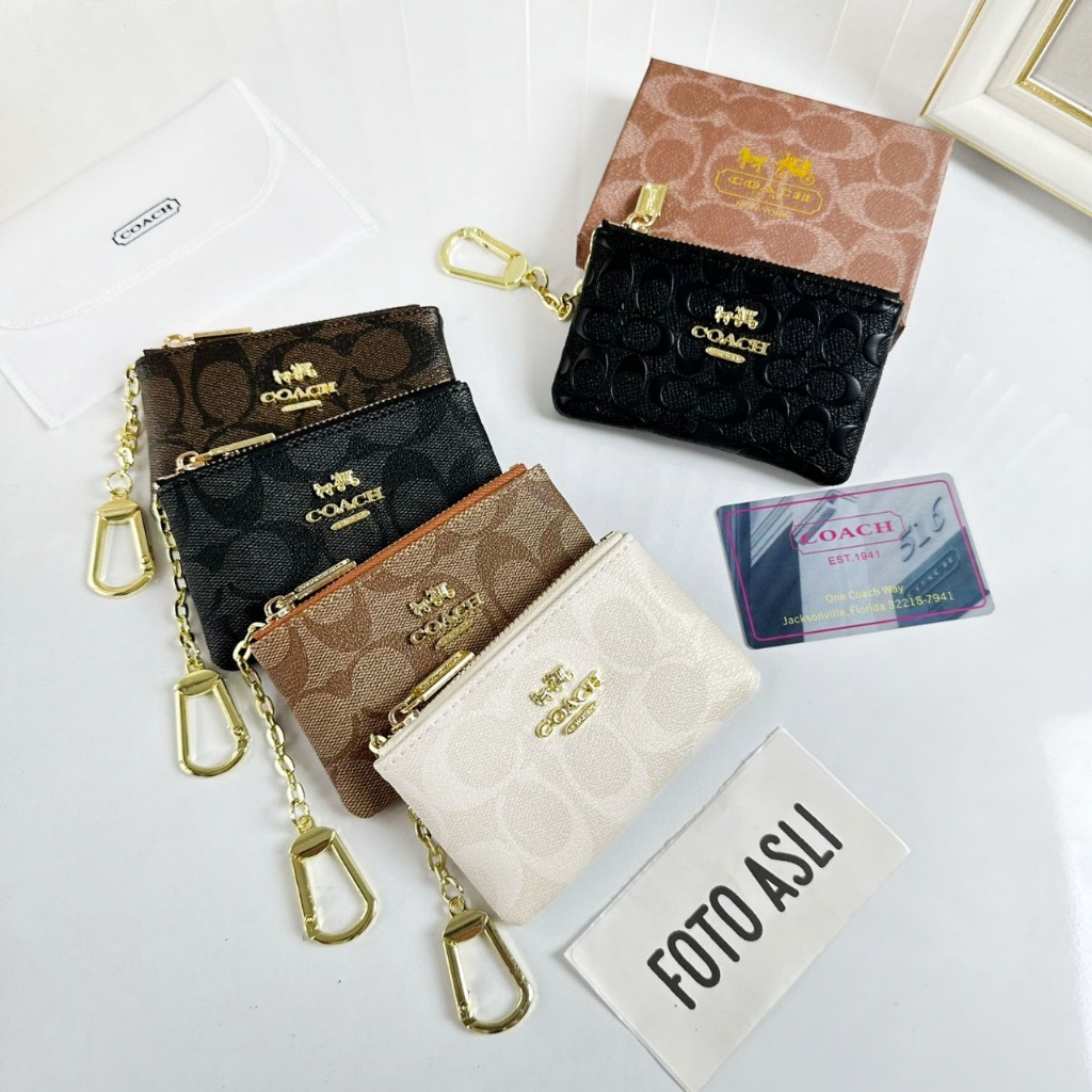 Jual Dompet Coin co Bifold Wallet In Signature 62650 (Free Box+Free ...