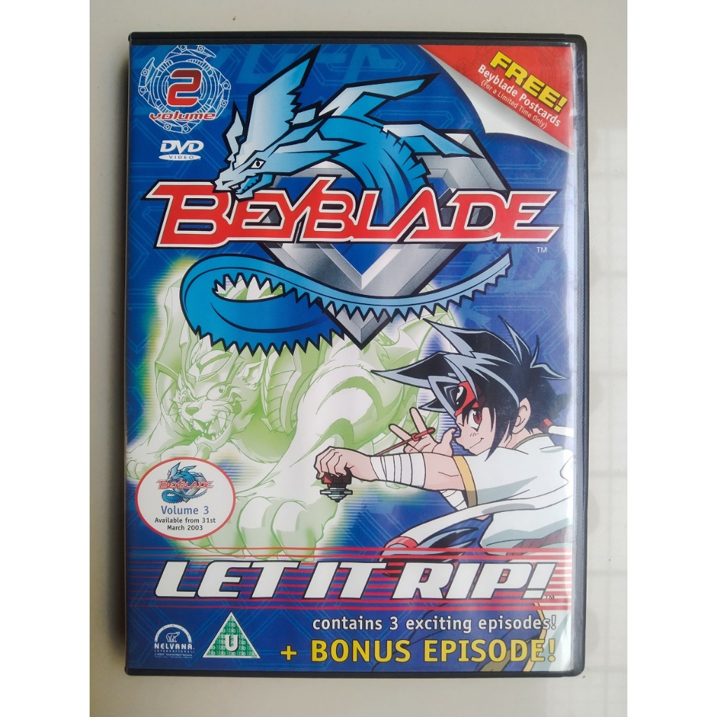 Jual Beyblade Vol 2 - Let It Rip (DVD) | Shopee Indonesia