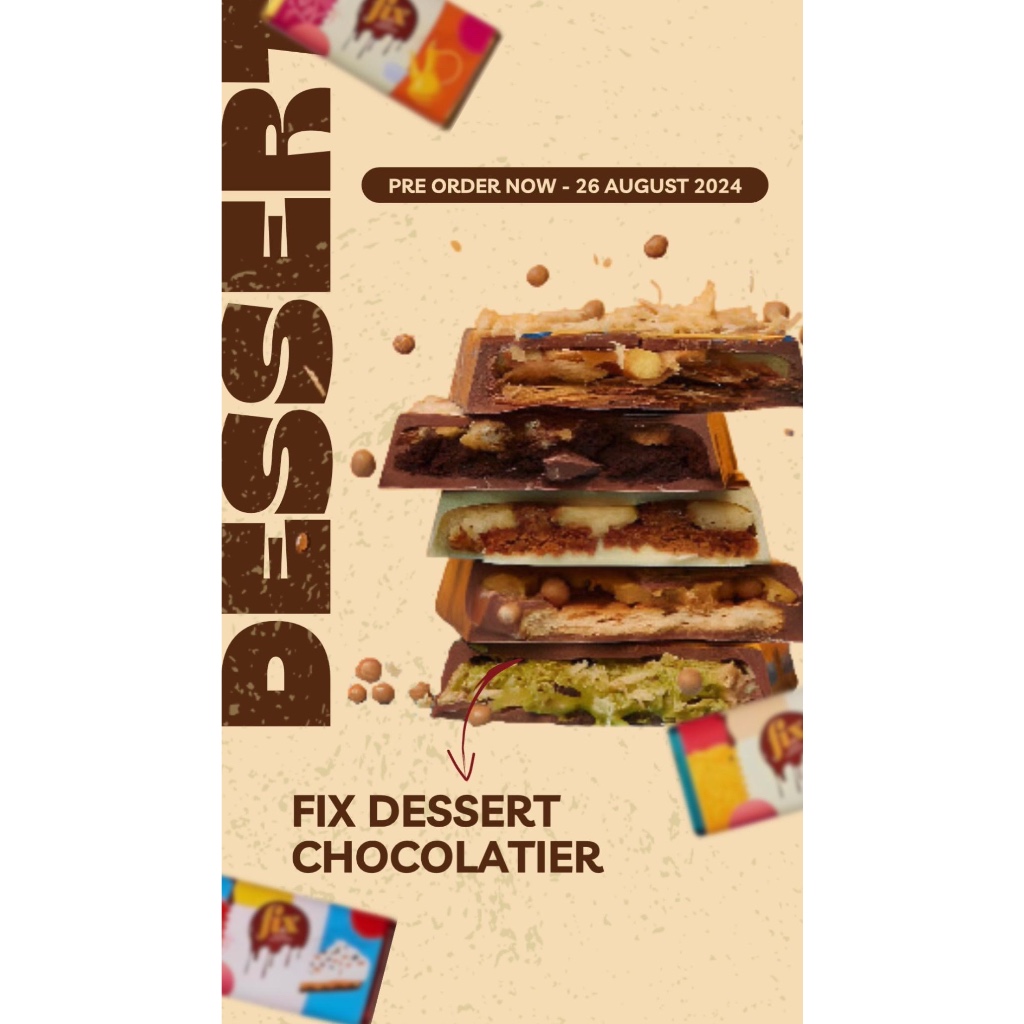 Jual Coklat Viral Dubai | Fix Dessert Chocolatier | Shopee Indonesia