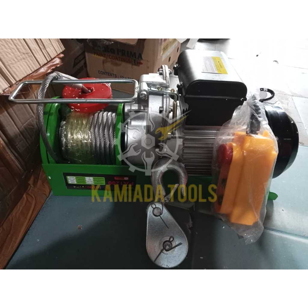 Jual Katrol Elektrik/Katrol Listrik/Mini/Mini Electric Hoist 600/1200KG ...